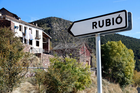 Rubió, elevation 1,687 m: Catalonia's highest town